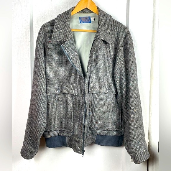 Pendleton | Jackets & Coats | Vintage 6s Pendleton Wool Bomber Jacket ...
